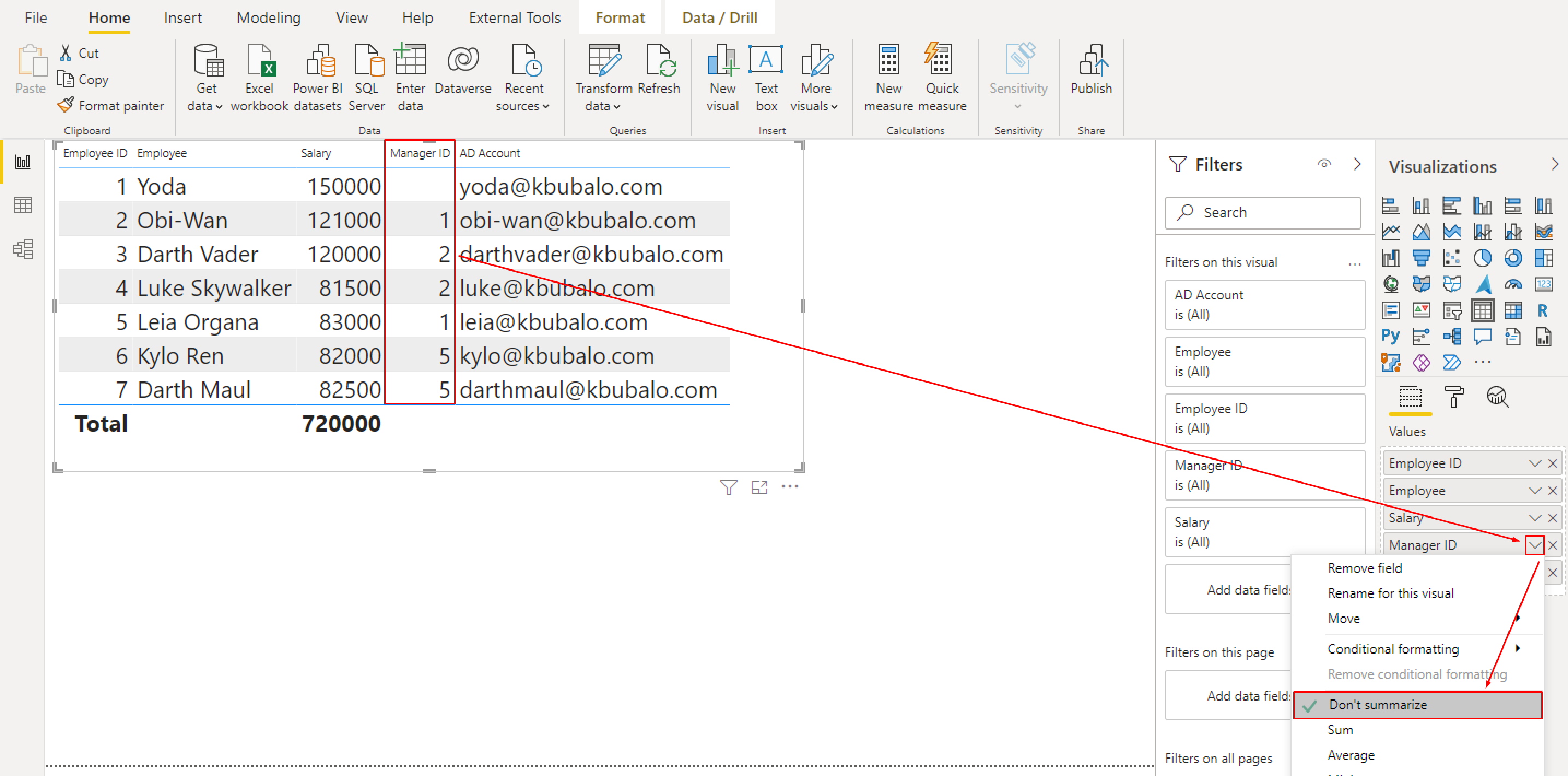 Power BI Row-Level-Security Organizational Hierarchy – PBI Guy