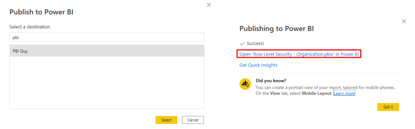 Power BI RLS configuration in Service – PBI Guy