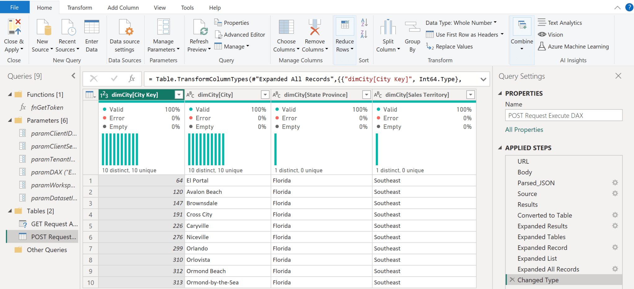 Create a POST request with Power BI – PBI Guy