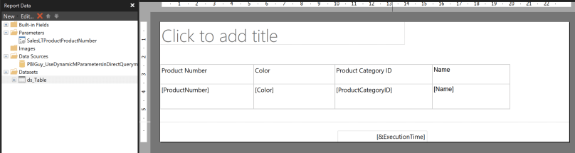 Use Dynamic M Parameters in DirectQuery mode and Paginated Reports ...